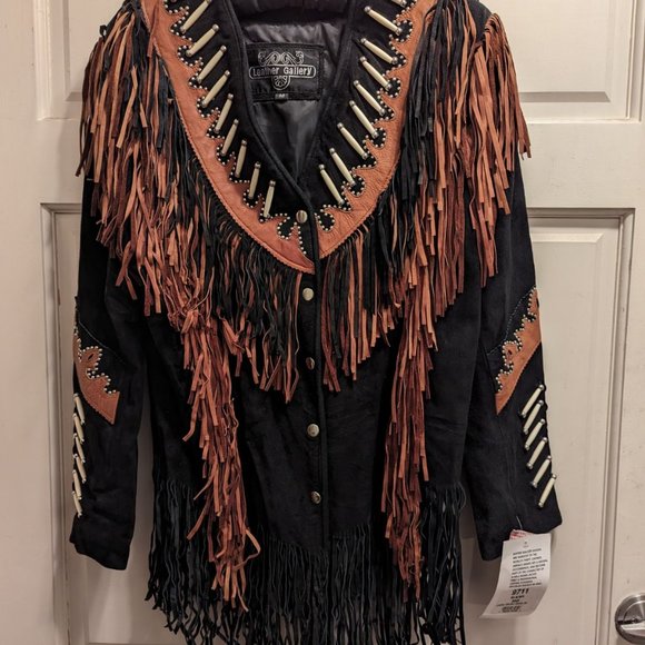 Leather Gallery | Jackets & Coats | Western Leather Jacket Nwt Womens Size Medium | Poshmark
